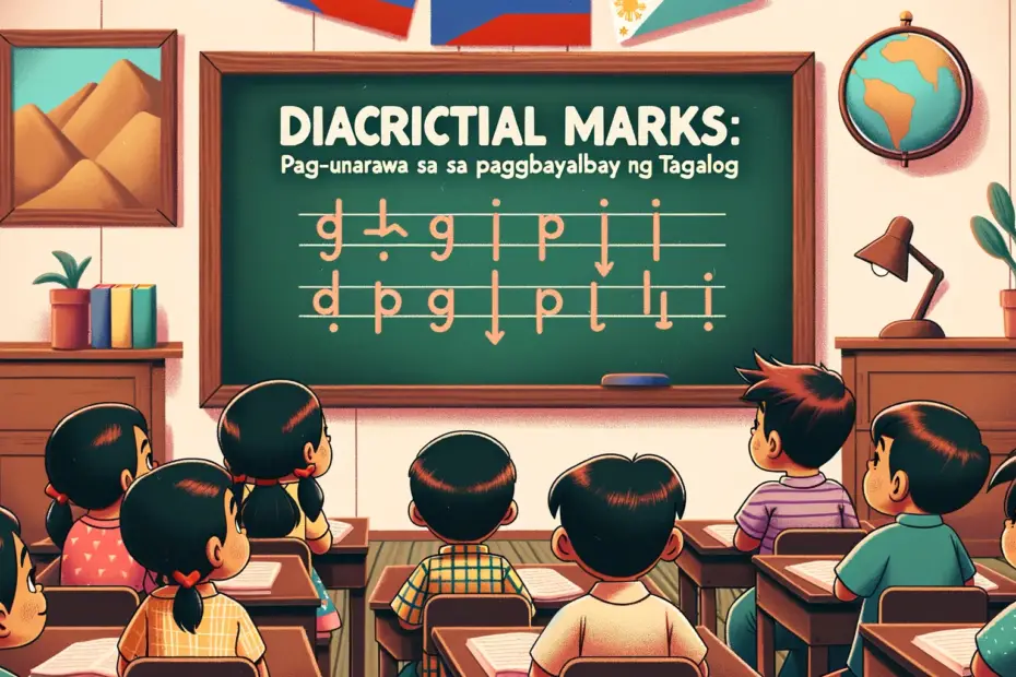 Diacritical Marks: Sistema ng Pagbaybay ng Tagalog